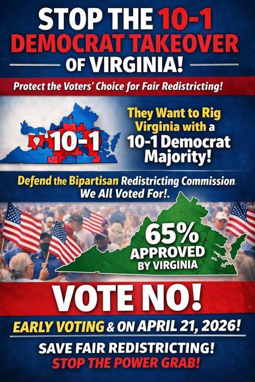 Vote “NO” – Stop the Democrats’ Power Grab! – First Congressional ...